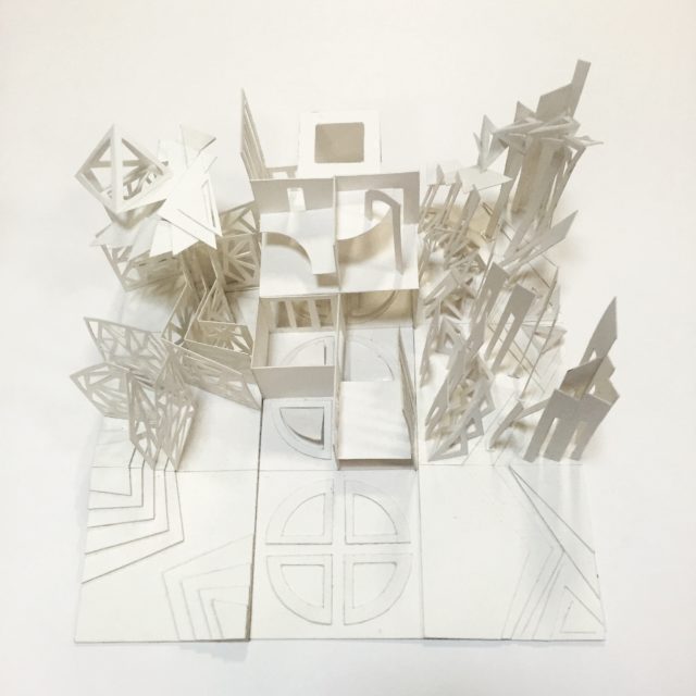 “Nine Square Matrix” assignment class of sense of design 2016 – Interior