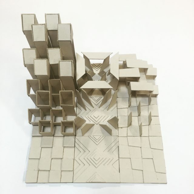 “Nine Square Matrix” assignment class of sense of design 2016 – Interior