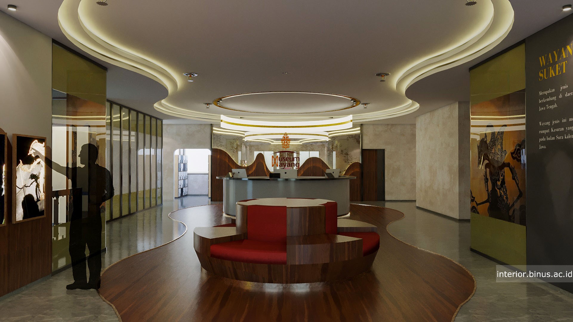 PERANCANGAN INTERIOR MUSEUM WAYANG DI DKI JAKARTA – Interior